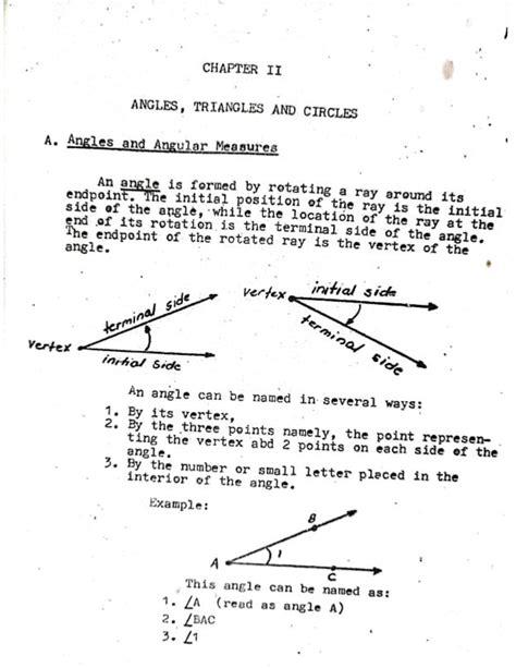 SOLUTION Trigonometry Angles And Angular Measures Study Guide Studypool