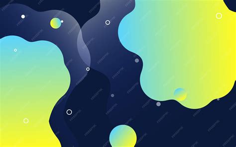 Premium Vector Beautiful Abstract Blob Background