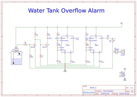 Water Overflow Alarm Oshwlab