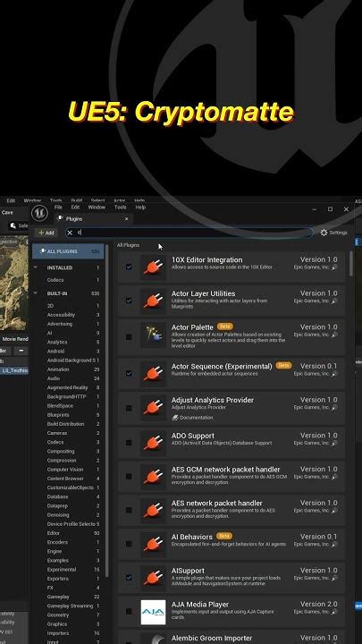 Ue5 Cryptomatte Pass Youtube