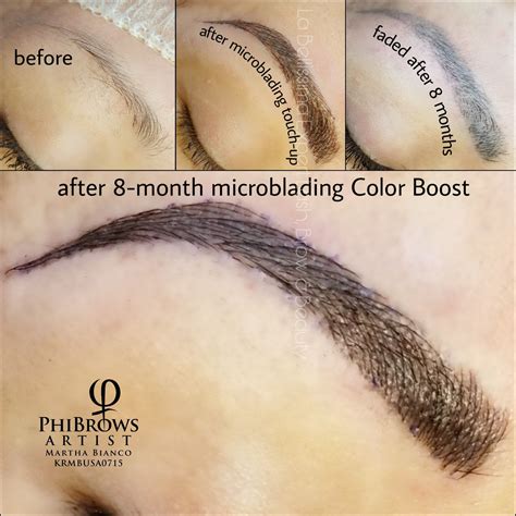 How To Fade Microbladed Eyebrows