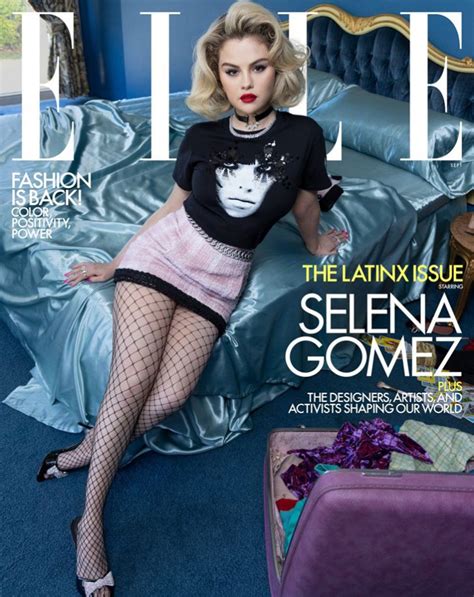 Selena Gomez Is The Cover Star Of Elle Magazine September Issue