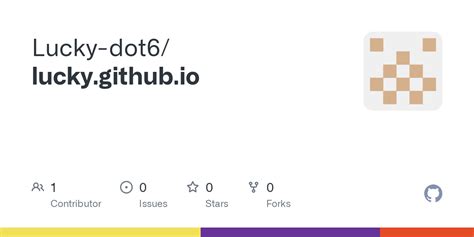 Github Lucky Dot6