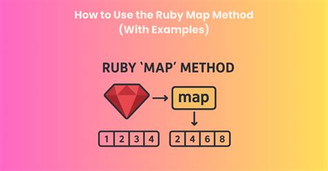 How To Use The Ruby Map Method With Examples How To Use The Ruby Map Method With Examples