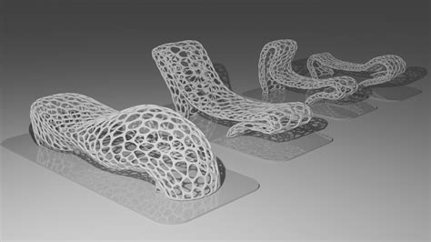 3d Skeleton Voronoi Seats Turbosquid 2061136