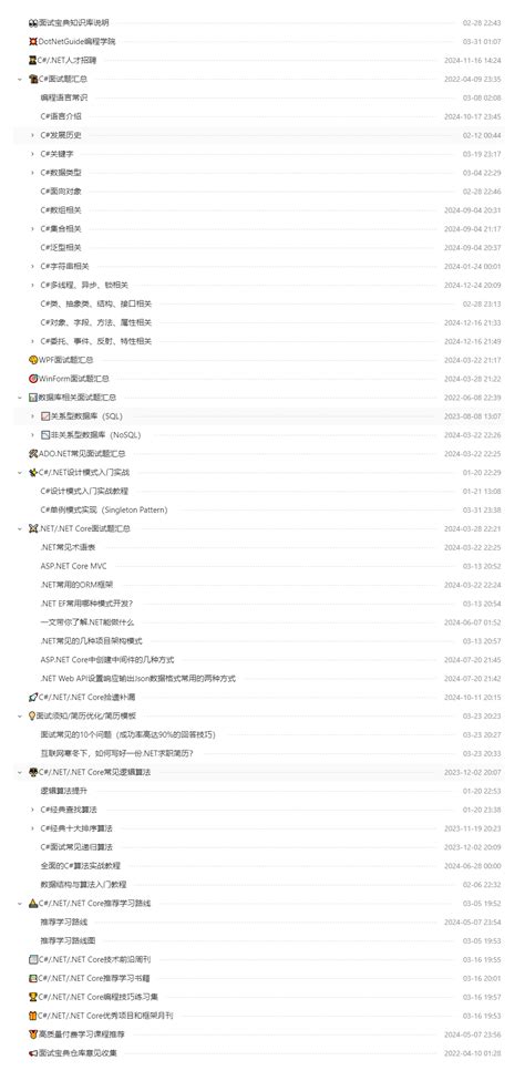 Dotnetguide 突破了 8k Star，努力打造cnetnet Core全面的学习、工作、面试指南知识库！ 追逐时光