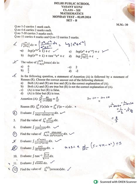 Maths Integration Pdf