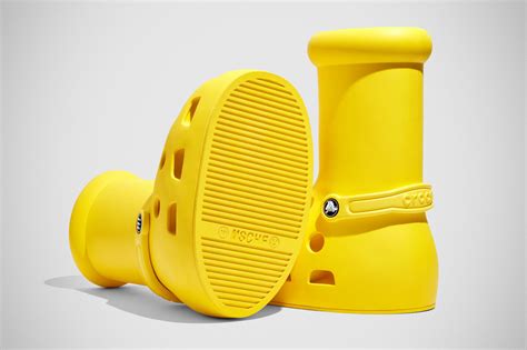 Mschf X Crocs Big Red Boots Yellow Its The Big Red Boots In Yellow