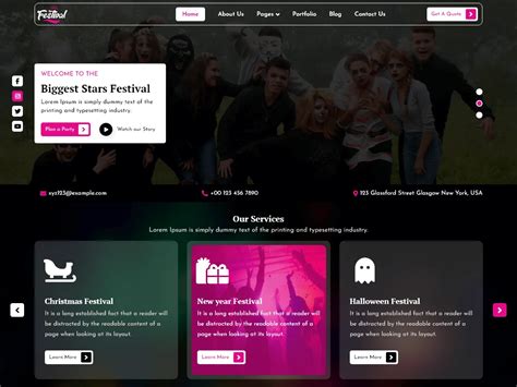 Cultural Festival Wordpress Theme Versatile And Captivating