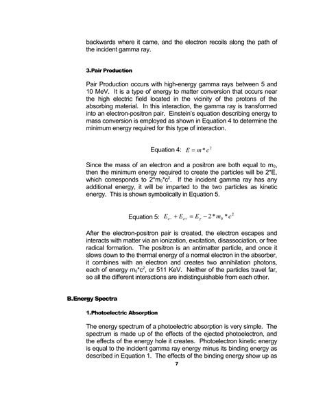 Gamma Interactions And Gamma Spectroscopy With Scintillation Detectors