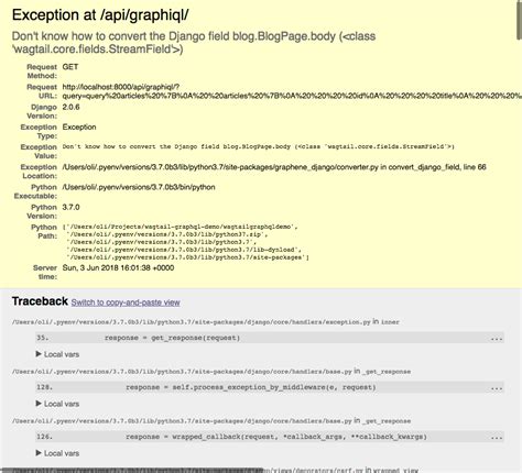 Supporting StreamFields Snippets And Images In A Wagtail GraphQL API Wagtail CMS