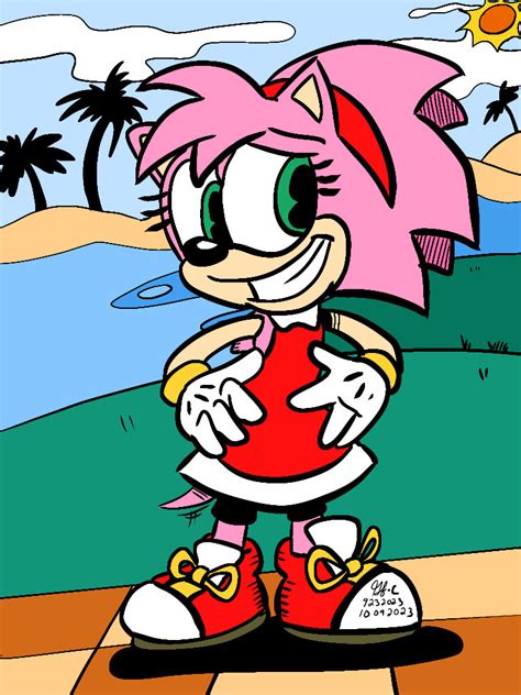 Amy Rose Dress Modeling By Spongefox On Deviantart