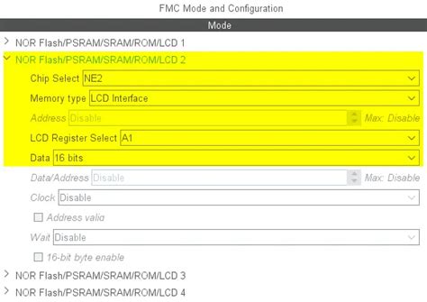 FMC And SPI Display Interface TouchGFX Documentation