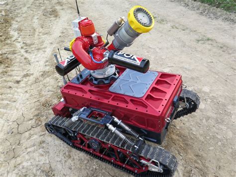 Firefighting Ugv Detection Intervention Teleoperated Ritm Industry