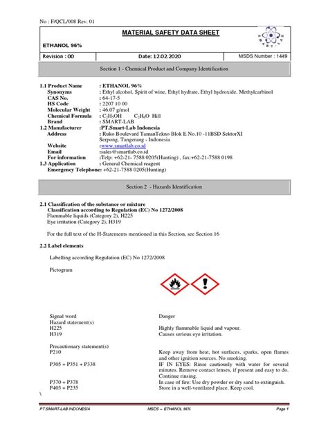 Material Safety Data Sheet Cardinal Health Dfumsds