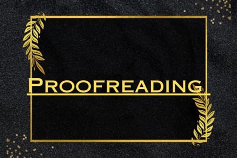 Do Proofreading And Data Entry By Ruponkathiresh Fiverr