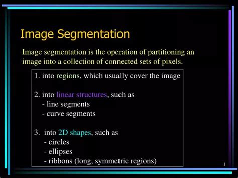 PPT Image Segmentation PowerPoint Presentation Free Download ID
