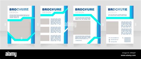 Scheduling Construction Projects Blank Brochure Design Stock Vector Image And Art Alamy