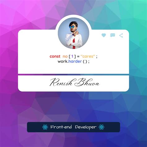 Renish Bhuva On Linkedin Javascript Reactjs Frontenddeveloper Code Quoteoftheday