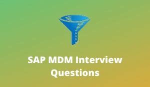 SAP MDM Interview Questions GoLogica