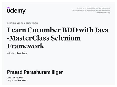 Prasad Parashuram Iliger On Linkedin Automationtesting Cucumber Learningcontinues Testing