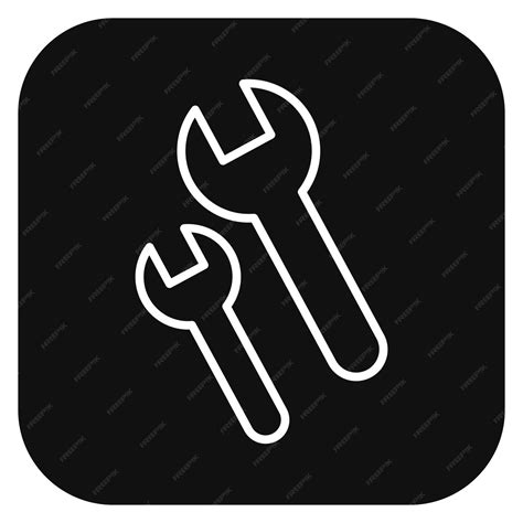 Premium Vector Spanner Vector Illustration