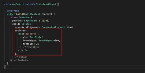 Flutter Codelab 2 Creating The Landing Page Building Layouts In