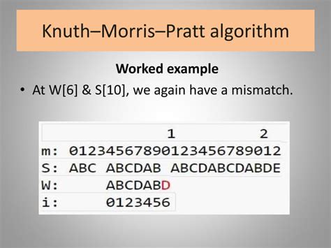 String Matching Algorithms Pattern Matching Pptx Programming Languages Computing