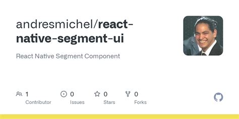 GitHub Andresmichel React Native Segment Ui React Native Segment Component