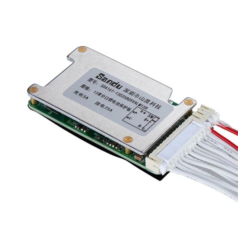 전기 자전거용 리튬 배터리 보호 보드 Ebike 전원 배터리 보호 패널 Sda161 48v 13s 5ac 25ad Bms Aliexpress