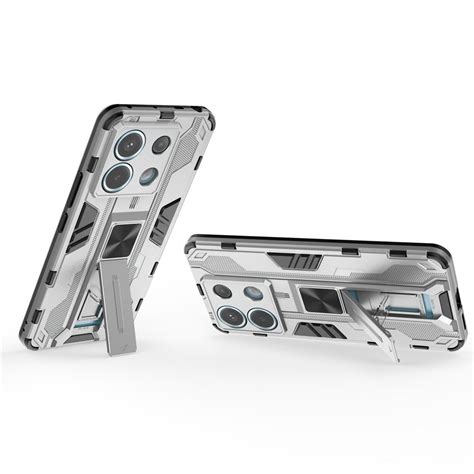 For Xiaomi Poco X Supersonic Armor Pc Hybrid Tpu Phone Case Silver Alexnld Com