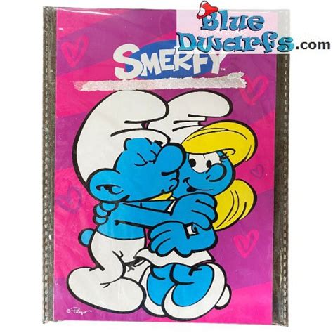1 X Smurf Item Smurfette Notebook 8718527009988