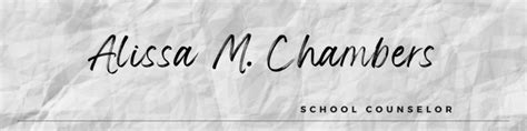 Alissa Chambers School Counselor Linkedin