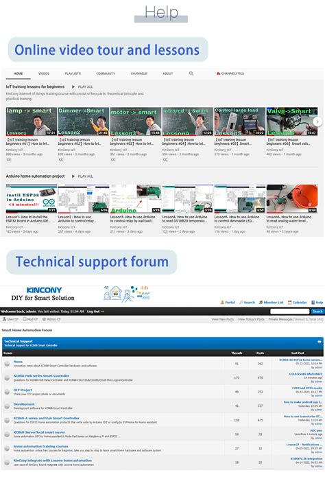 Esp32 K Type Thermocouple 24ch Relay Module A24 Smart Home Automation Kincony
