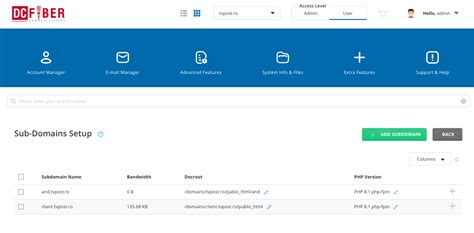 PROBLEM CREATE SUBDOMAIN DirectAdmin Forums