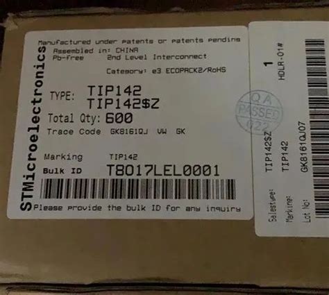 STMicroelectronics TIP C Transistors Bipolar BJT Through Hole C At In Mumbai