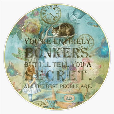 Alice In Wonderland Bumper Stickers At Mildred Fulcher Blog