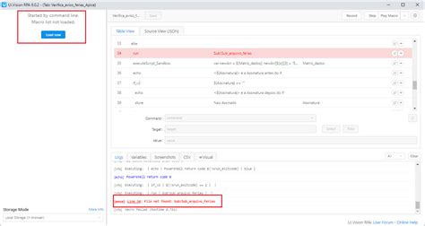 Run Command Do Not Work When Is Inside A Macro Started From Command Line Batch File General