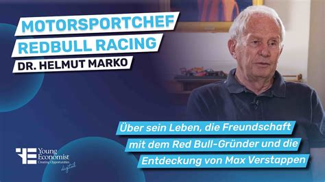 Young Economist Mit Dr Helmut Marko Motorsportchef Bei Red Bull