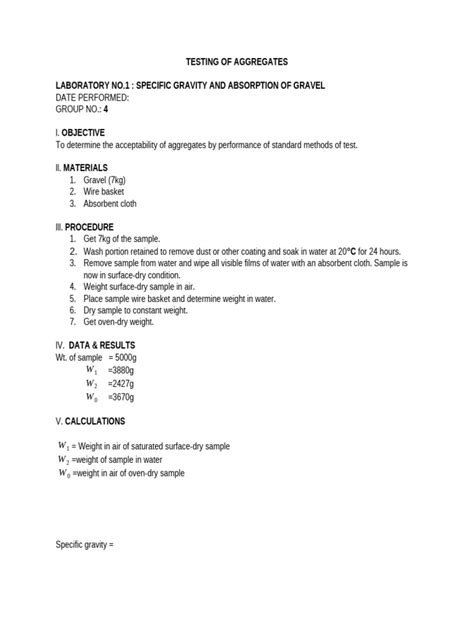 testing of aggregates pdf