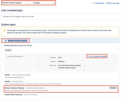 How To Avoid Docker Container Deletion After Build Completion Bamboo Atlassian Support