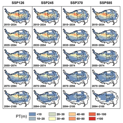 The Earth Systems Models Esms Predicted Spatial Distribution Of