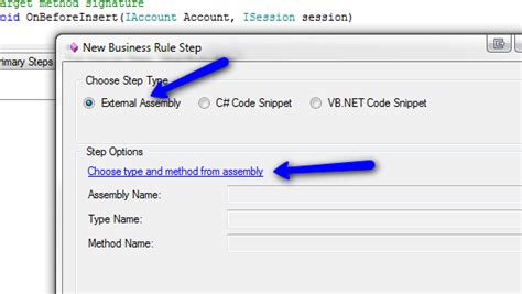 Using An External Assembly For Entity Events And Business Rules In Saleslogix Web Customer Fx