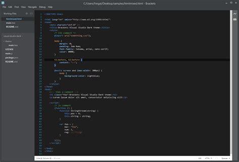 Github Fergaldoylebrackets Visual Studio Dark Visual Studio Dark Theme For