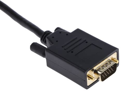 RS PRO RS PRO Male DisplayPort To Male VGA PVC Cable P M RS