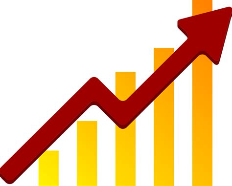 A Clipart Image Of A Graph With Two Lines And Arrows Indicating Trends Free Clipart 5778745