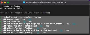 How To Use SuperTokens Pre Built UI With VueJS