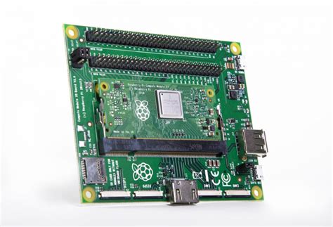 Выпущен вычислительный модуль Raspberry Pi Cm3 с процессором Broadcom Bcm2837b0 и флэш памятью