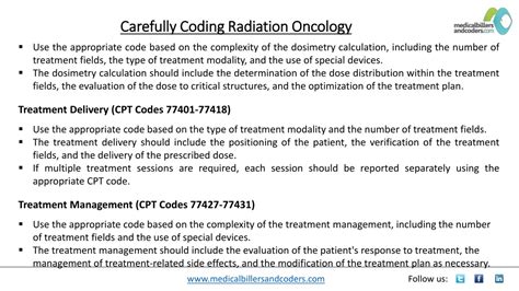 Ppt Carefully Coding Radiation Oncology Powerpoint Presentation Free