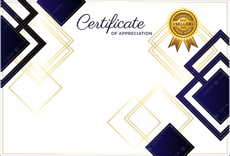 고급 골든 라벨 블루 색상 인증서 테두리 프레임 인증서 테두리 럭셔리 황금 베스트 셀러 라벨 Png 일러스트 및 벡터 에 대한 무료 다운로드 Pngtree